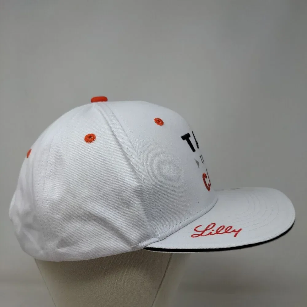 Eli Lilly | Accessories | Eli Lilly Mens Snapback Hat White Tap The Cap ...